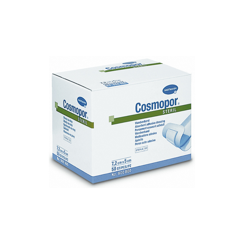 Cosmopor ® steril 10,0 x 8 cm, steril, selbstklebender Wundverband