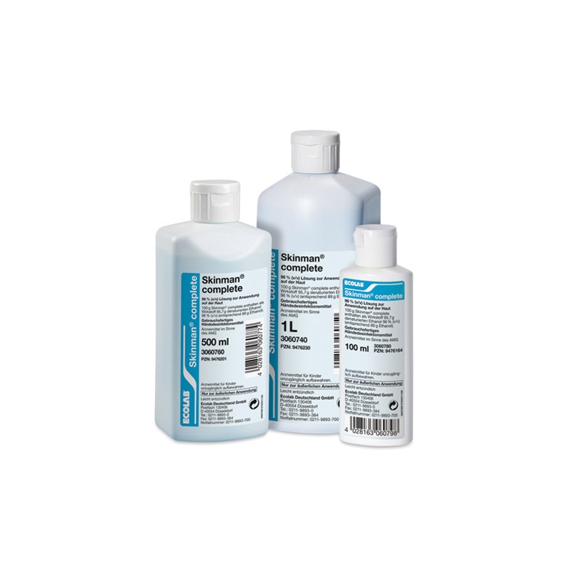 Ecolab Skinman ® complete, Händedesinfektion, 1000 ml Spenderflasche